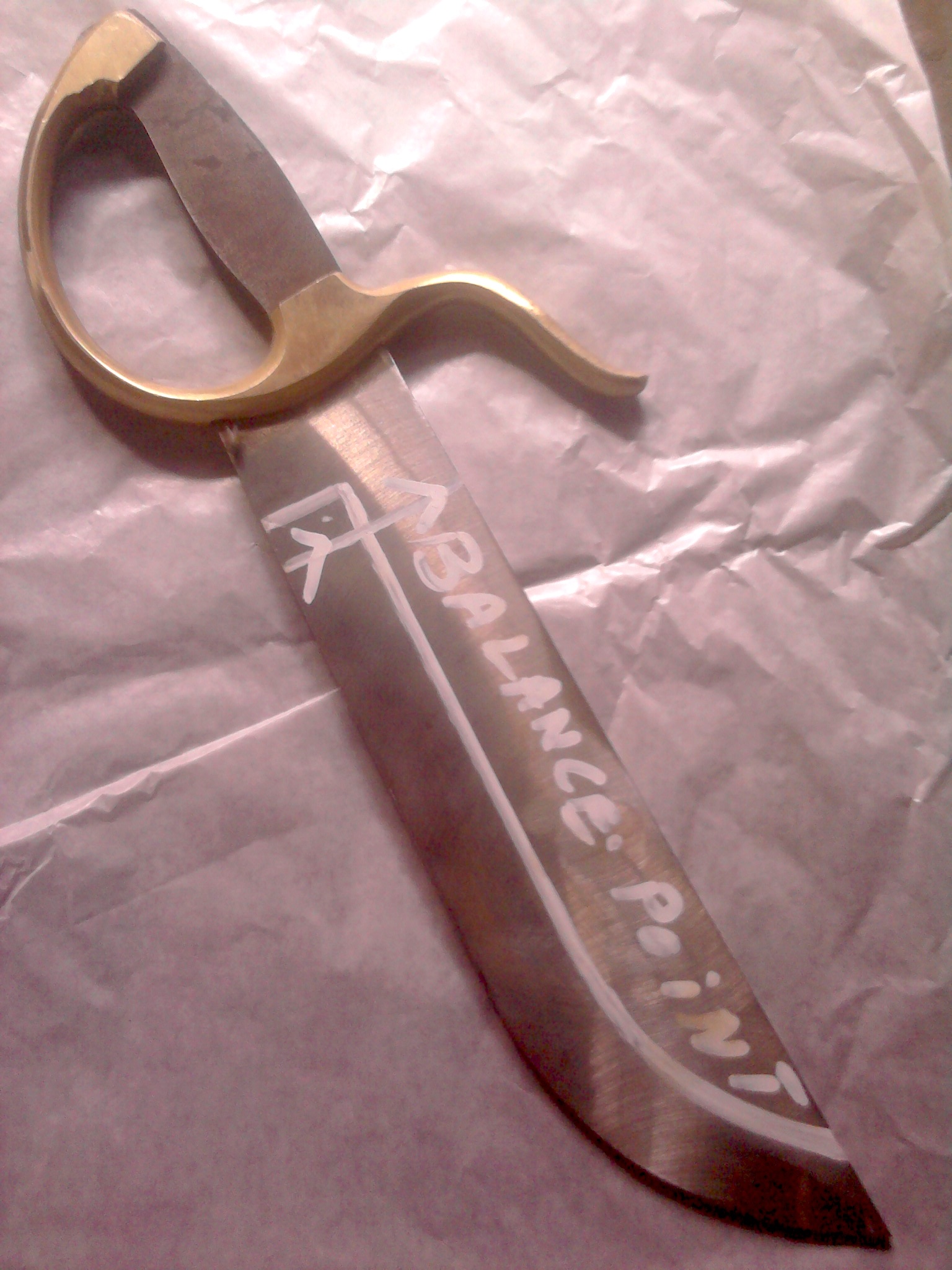 Wing Chun Proper Sword Balance